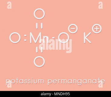 Purple Potassium Permanganate Solution Stock Photo - Alamy