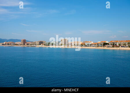 Beach of Frejus, Cote d'Azur, Département Var, Provence-Alpes-Côte d ...