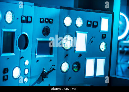 Space rocket lauch Control Center s one of two launch control and ...