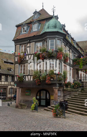 France, Bas Rhin, Barr, half-timbered house Stock Photo - Alamy