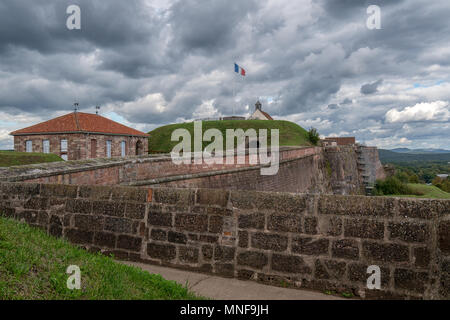 Alsace - Bitche. Citadel of Bitsch. Elsass - Bitsch. Zitadelle von ...