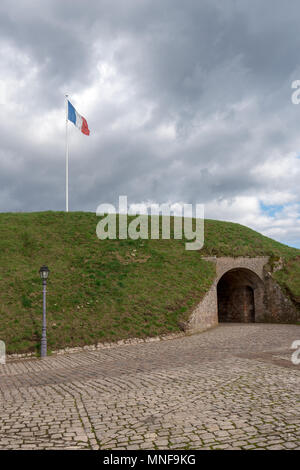 Alsace - Bitche. Citadel of Bitsch. Elsass - Bitsch. Zitadelle von ...