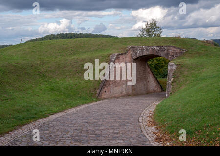 Alsace - Bitche. Citadel of Bitsch. Elsass - Bitsch. Zitadelle von ...