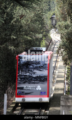 Tbilisi Funicular Railway to Mount Mtatsminda Stock Photo - Alamy