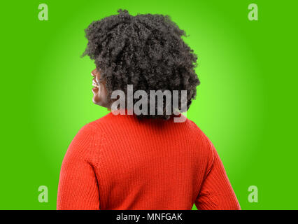 Beautiful african woman backside, rear view, outdoor Stock Photo - Alamy