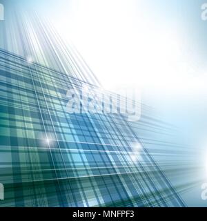 Blue blurred colors business or technology abstract background Stock ...