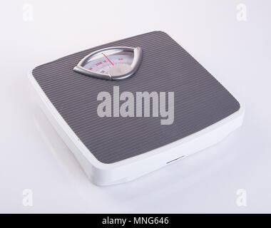 weighing machine or Retro style weighing machine on background Stock ...