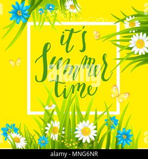summer time concept Stock Vector Image & Art - Alamy