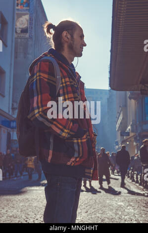 ISTANBUL, TURKEY - JANUARY 06, 2018: Turkish Airlines Airbus A321-231 ...