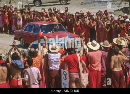 RAJNEESHPURAM, OREGON, USA - Religious leader Bhagwan Shree Rajneesh ...