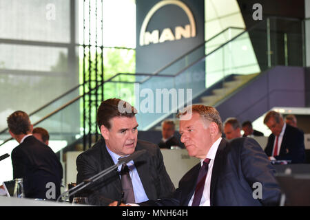 Munich, Deutschland. 16th May, 2018. Randmotiv-Blick zur Plenum ...