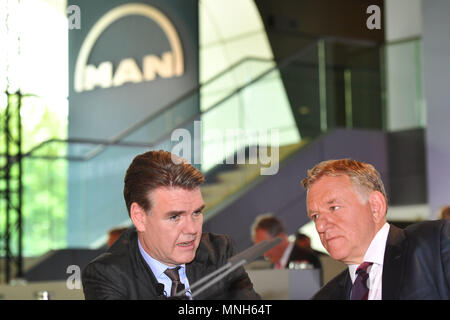 Munich, Deutschland. 16th May, 2018. Randmotiv-Blick zur Plenum ...