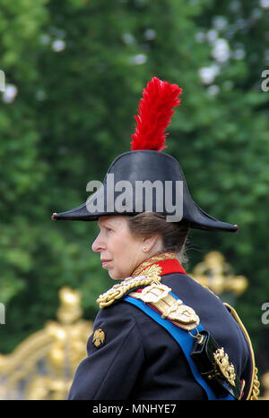 Princess Anne, Princess Royal during the Trooping the Colour Her Royal ...