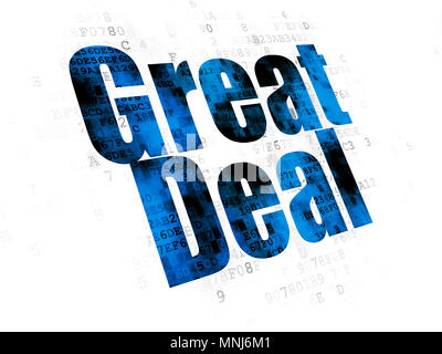 Business concept: Great Deal on Newspaper background Stock Photo - Alamy