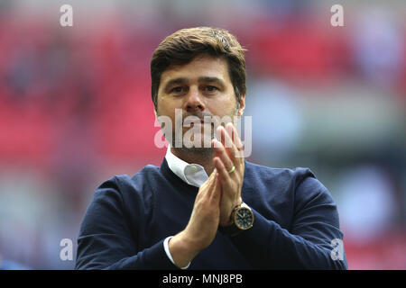Mauricio Pochettino manager of Tottenham during the UEFA Champions ...