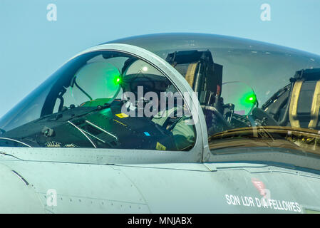 Aircraft Heads Up Display (HUD) on a modern Boeing 787 airliner Stock ...
