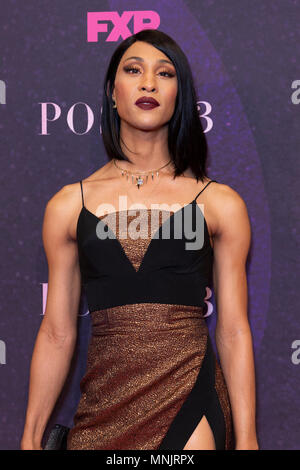 MJ Rodriguez attends FX Pose premiere at Hammerstein Ballroom (Photo by ...