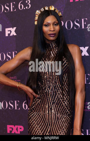 Dominique Jackson attends FX Pose premiere at Hammerstein Ballroom ...