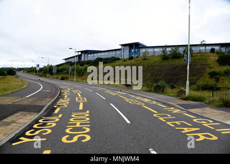 Secondary education in Wales: Ysgol Ardudwy secondary school building ...
