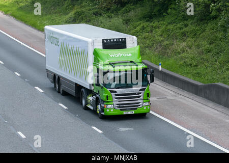 Waitrose supermarket goods, food truck, & commercial traffic, haulage ...