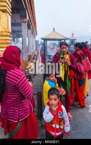 Bindhya Basini Temple, Pokhara, Nepal, Asia Stock Photo - Alamy
