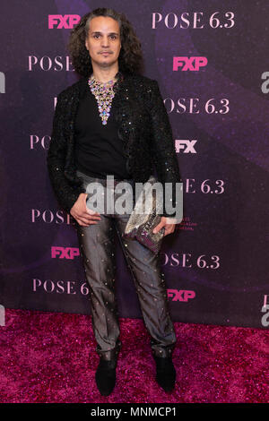 Hector Xtravaganza attends FX Pose New York Premiere on May 17, 2018 at ...