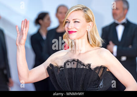 Cannes, France. 17th May 2018. Elsa Hosk at the amfAR 25th Annual ...