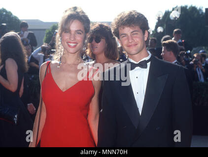 HOLLYWOOD, CA - SEPTEMBER 8: (L-R) Actor Cameron Dye and actress Laura ...