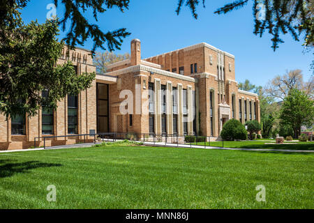 Chaffee County Courthouse; â€œArt Decoâ€ style designed by architect ...
