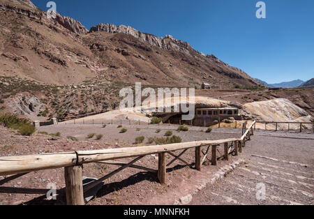 Scenic crossing Puente Del Inca Inca Bridge in Mendoza Andes Tour to ...