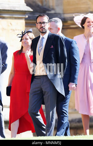 Miguel Head, Prince William's private secretary, arrives at Windsor ...