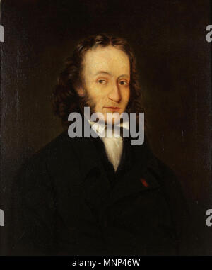 Portrait of Niccolò Paganini (1782-1840). Museum: PRIVATE COLLECTION ...