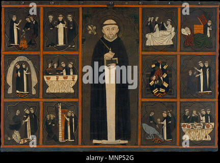 Panel of Saint Dominic, first quarter of 14th century. Gothic ...