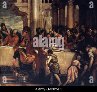 Feast at the House of Simon (detail) between 1567 and 1570. 958 Paolo ...