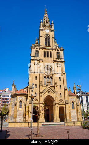 San Ignacio church in San Sebastian. Basque Country Spain Stock Photo ...