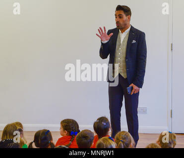 Celebrity doctor Dr Ranj from Cbeebies visits St Christopher's Pre Prep ...