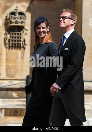 Sarah Rafferty and her husband Santtu Seppala arrive at St George's ...