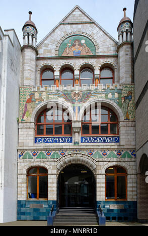 Edward Everard former printing works iconic building with tiled Art ...