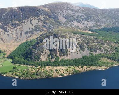 Bowness Knott with Great Borne behind, Ennerdale Lake, Lake District ...