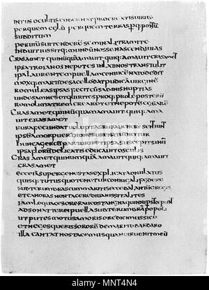 Pervigilium Veneris codex S page 3 Stock Photo - Alamy