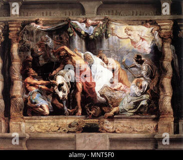 The Victory of Eucharistic Truth over Heresy 1626 by Peter Paul Rubens ...