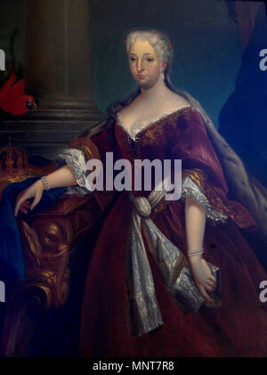 Maria Ana de Áustria, Rainha de Portugal Stock Photo - Alamy