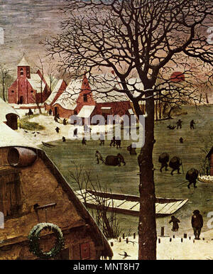 The Census at Bethlehem (detail) 1566. 990 Pieter Bruegel the Elder ...