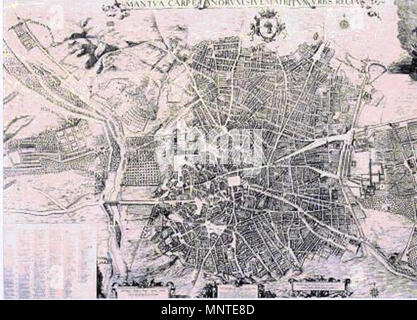 Plano Teixeira 1656 Stock Photo - Alamy