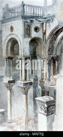 Architectural Sketch. England, circa 1819. Drawings. Pencil on paper ...