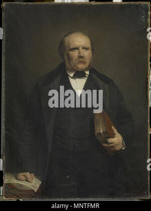 Portrait de William Priestley 19th century by Charles Joshua Chaplin ...