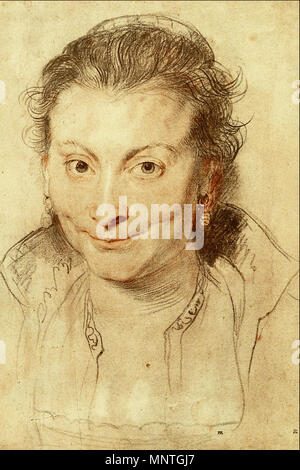 Portrait of Isabella Brant, Rubens, Peter Paul, 1626 Stock Photo - Alamy