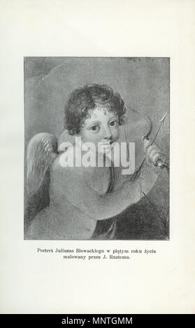 Portrait of Juliusza Slowacki at age five painted by J. Rustem Stock ...