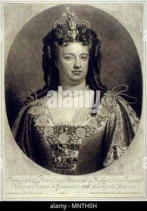 Queen Anne (1665-1714) 18th century by John Scougal Stock Photo - Alamy
