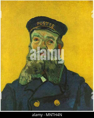 Vincent van Gogh, Portrait of the Postman Joseph Roulin. 1889. Post ...